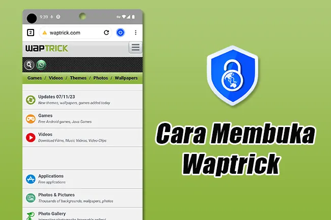 Cara Membuka Waptrick Versi Lama, Download Video dan Game